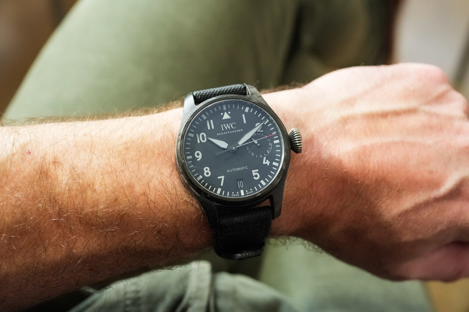 Hands-On: The Powerful Yet Surprisingly Lightweight IWC Big Pilot AMG G 63