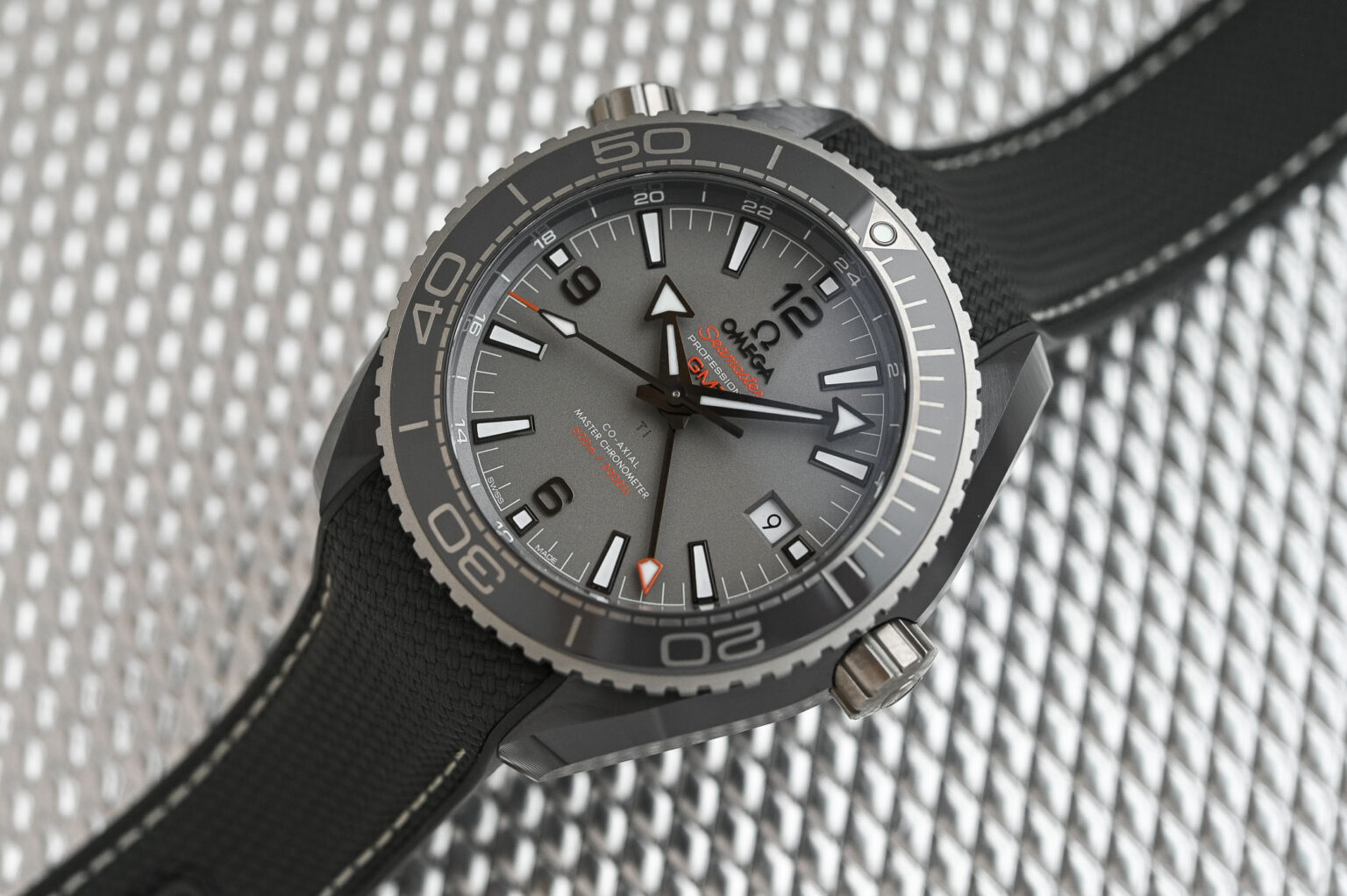 Hands-On: The Omega Seamaster Planet Ocean 600M Dark Grey GMT