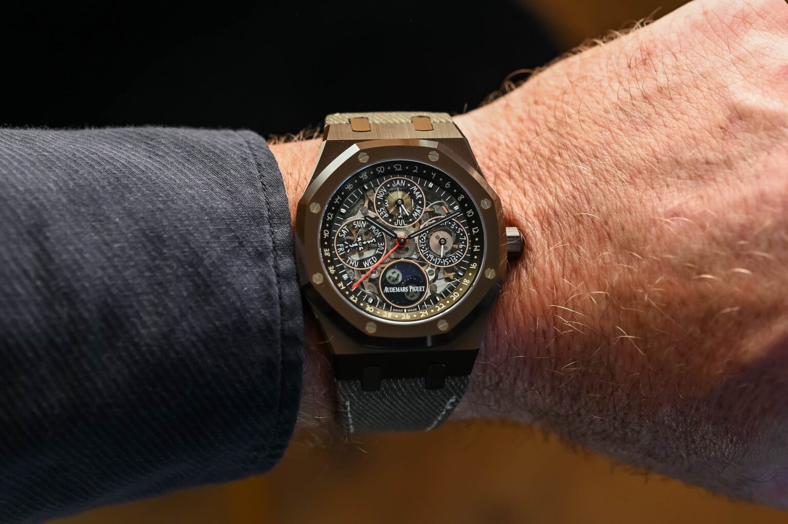 First Look: The Travis Scott x AP Royal Oak Perpetual Calendar ...