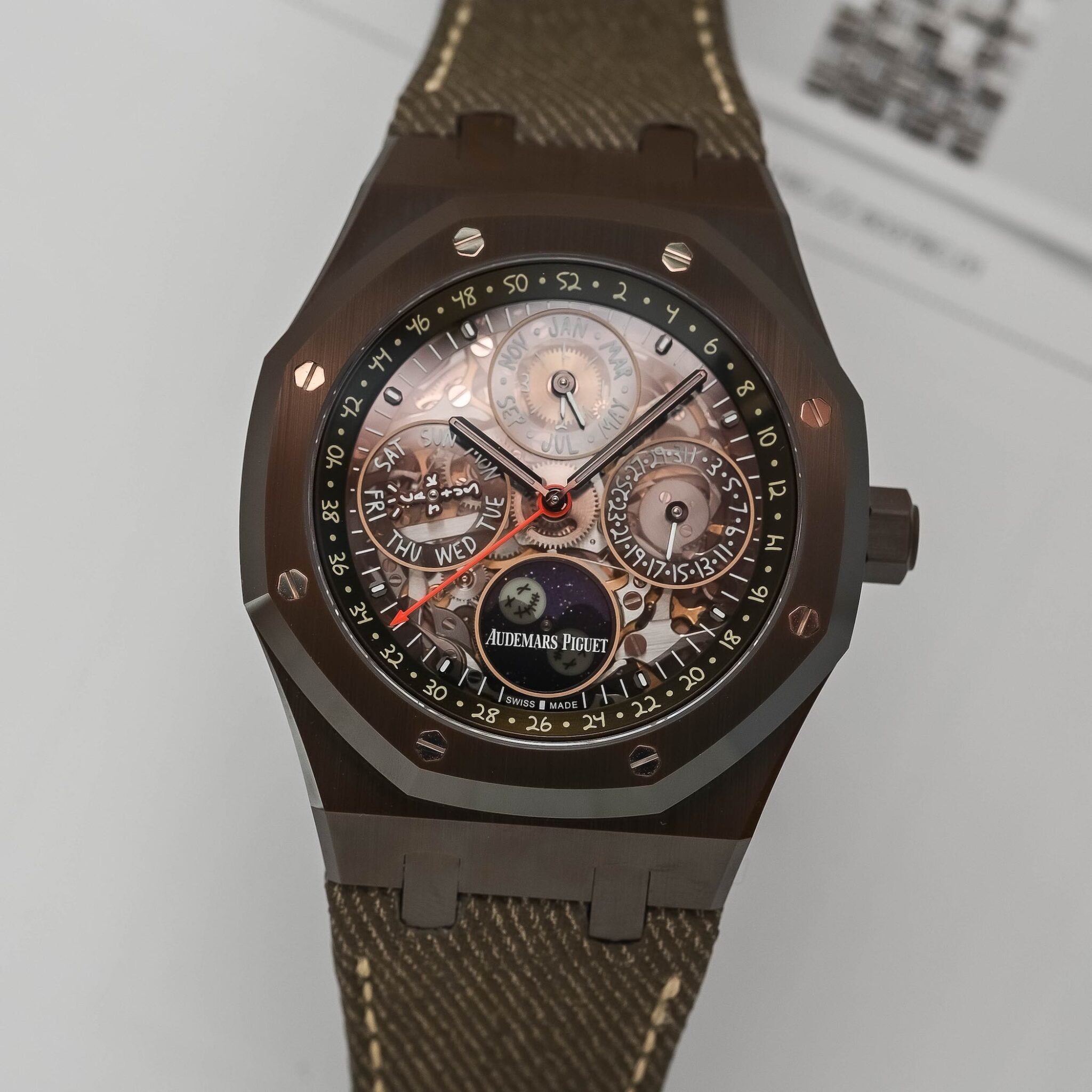 First Look: The Travis Scott x AP Royal Oak Perpetual Calendar ...