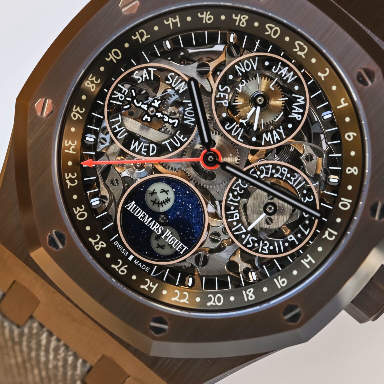 First Look: The Travis Scott x AP Royal Oak Perpetual Calendar ...