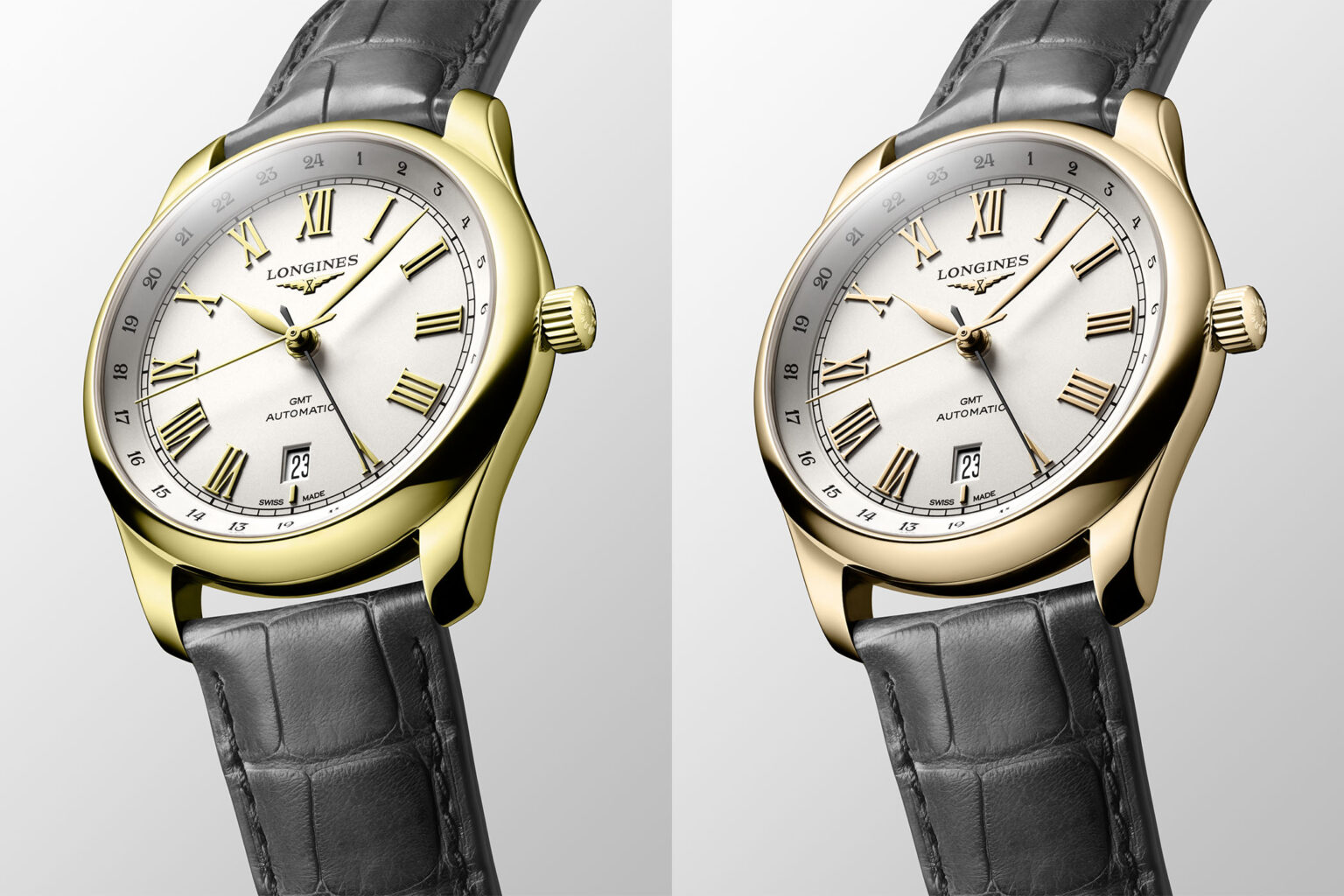 Introducing: The New Gold Longines Master Collection GMT Models