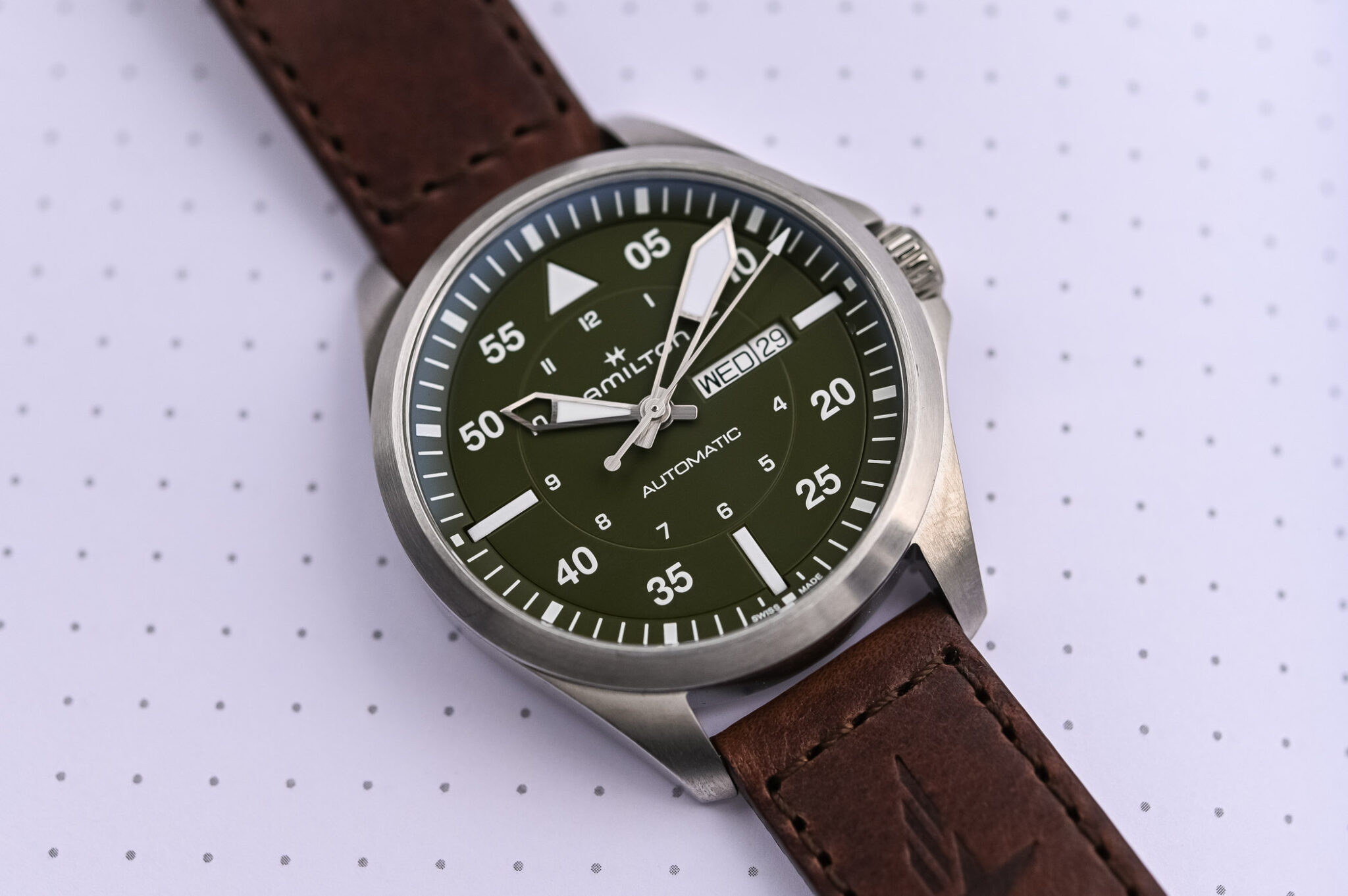 First Look: The New Hamilton Khaki Aviation Pilot Collection