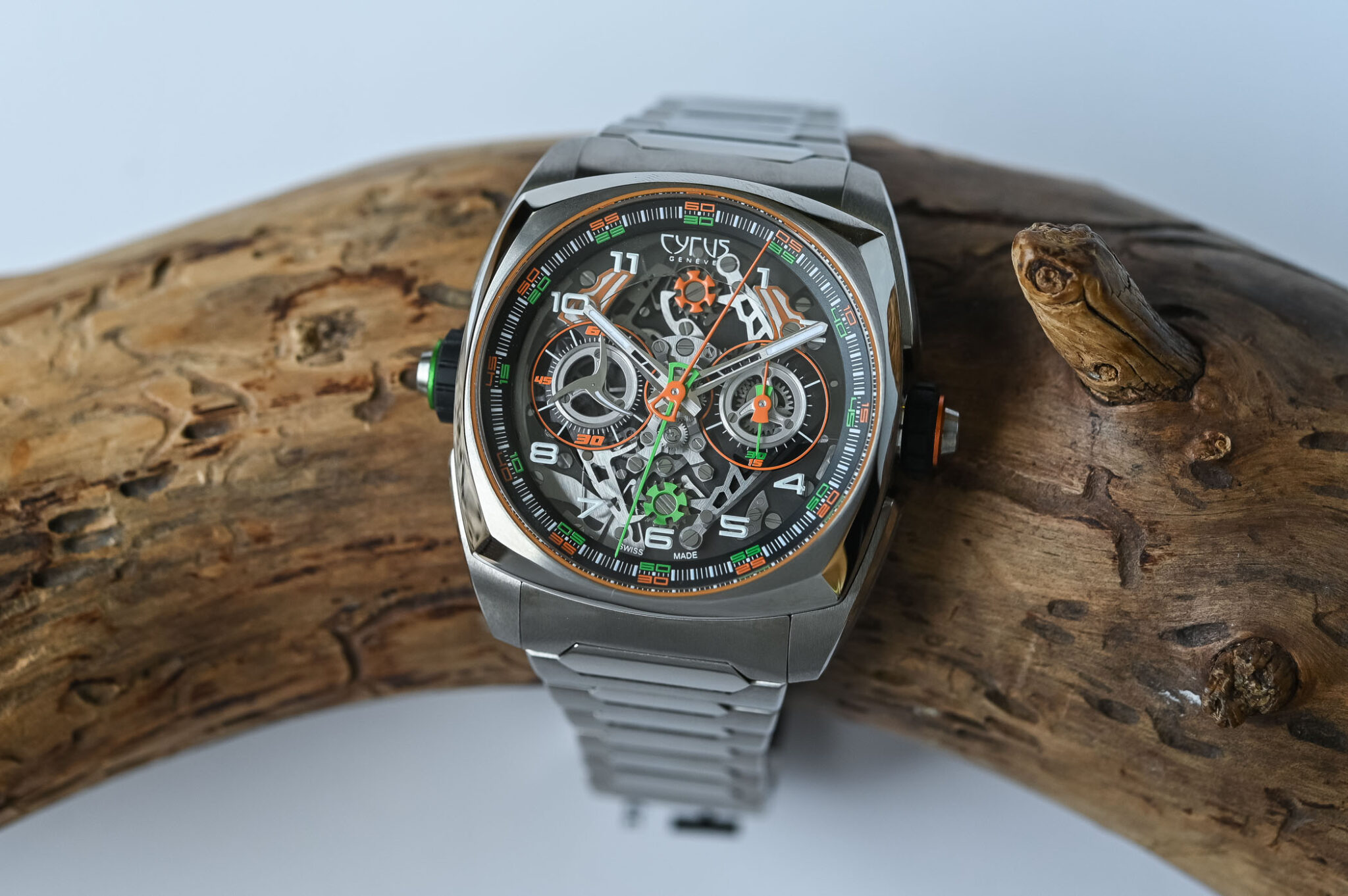 Review: The Cyrus Klepsys Dice Saffron Double-Chronograph