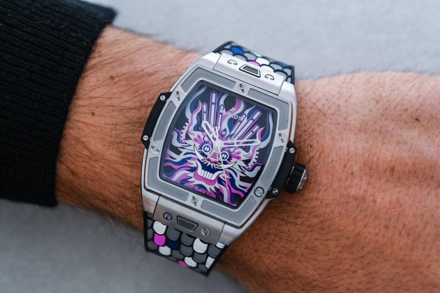 First Look: The Hublot Spirit of Big Bang Titanium Dragon
