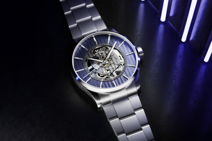 Introducing The New Blue Mido Multifort Skeleton Vertigo