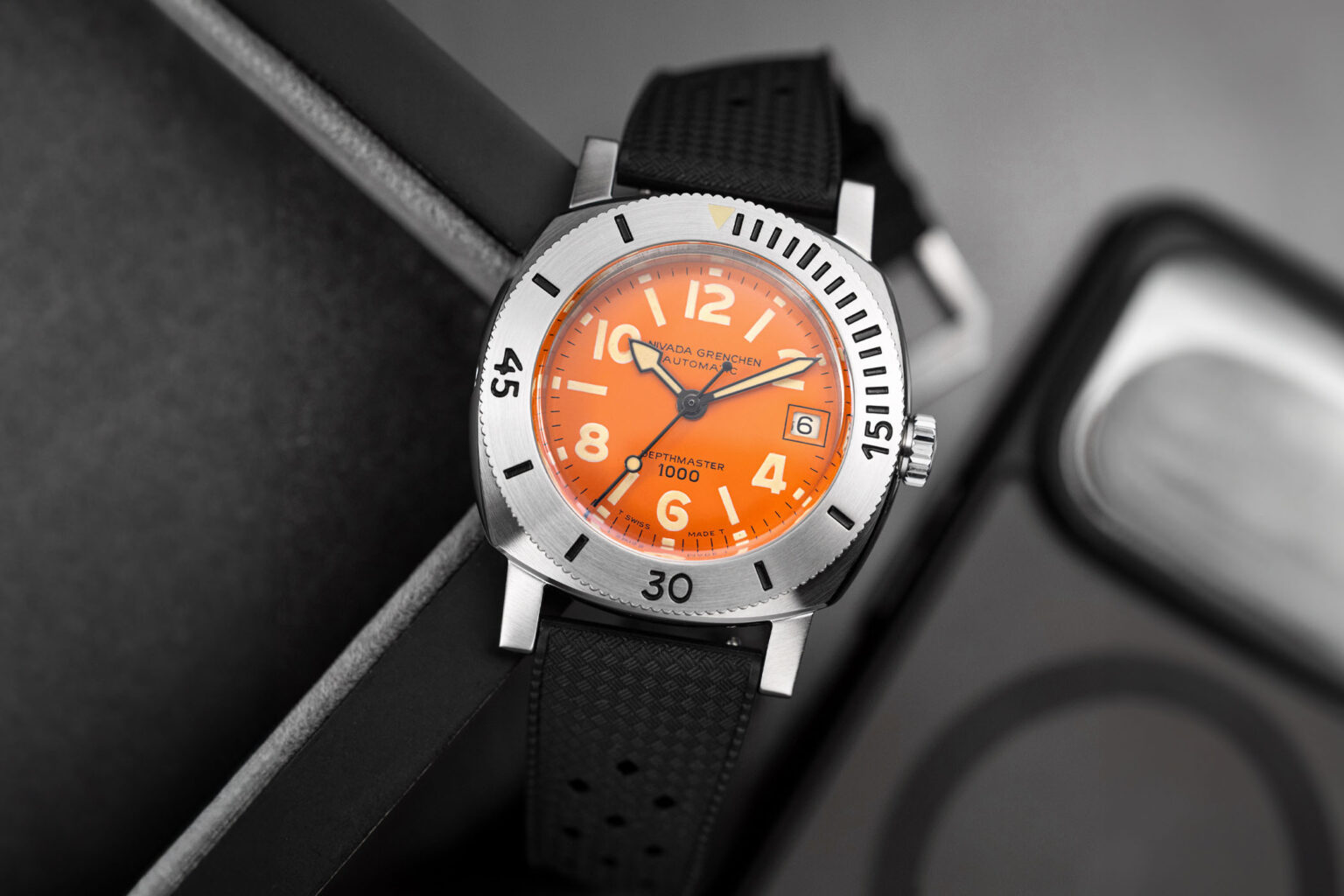 Introducing: The Nivada Depthmaster Orange Limited with NOS Dial & Movement