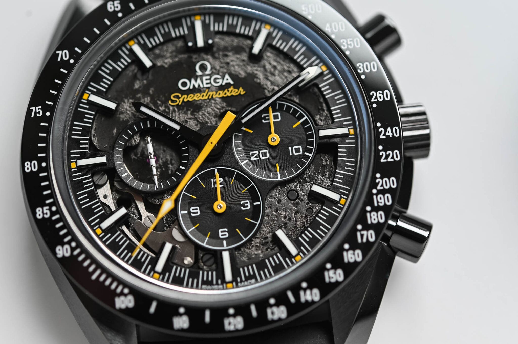 Hands-On: The Omega Speedmaster Dark Side of the Moon Apollo 8