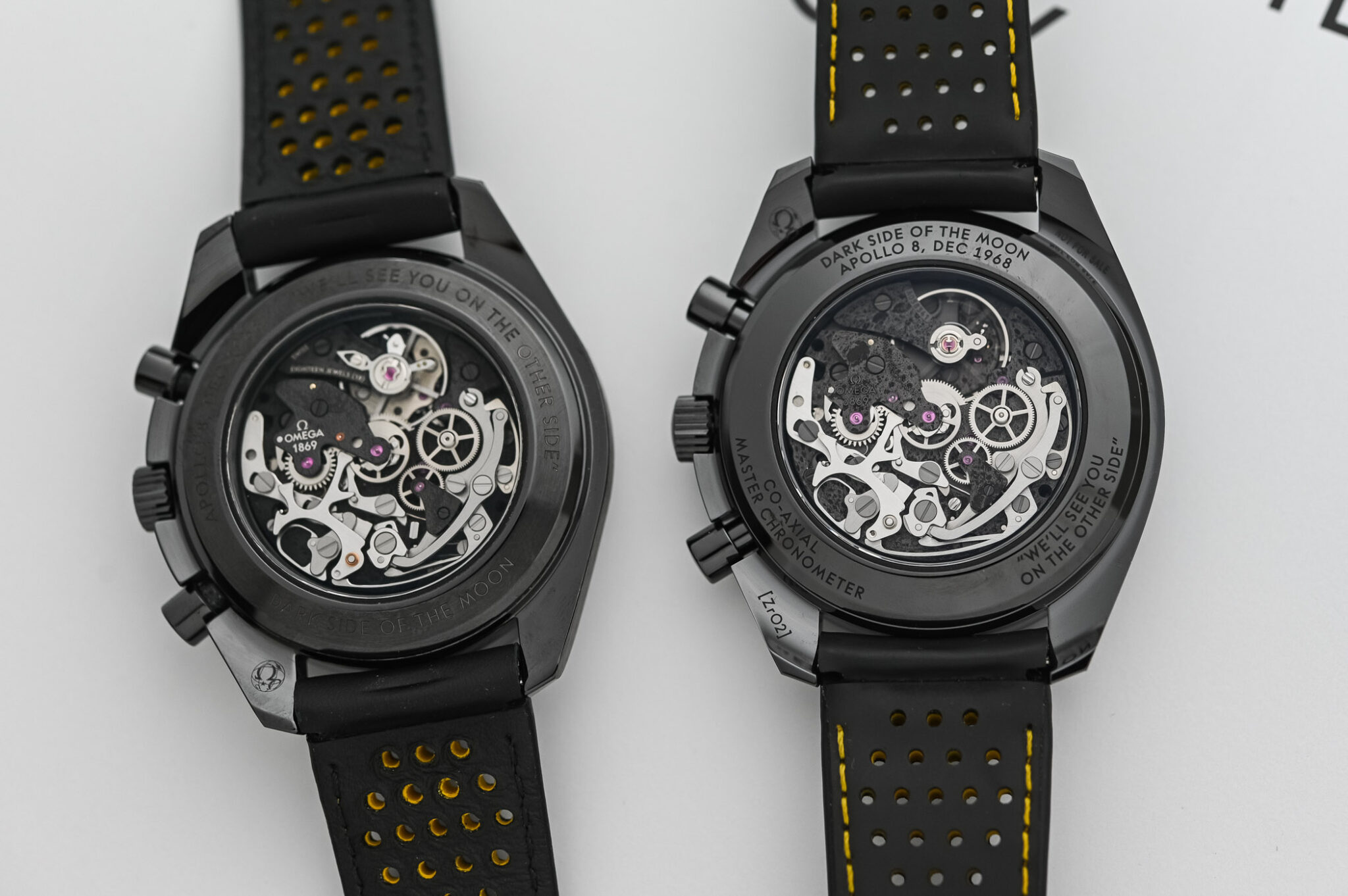 Hands-On: The Omega Speedmaster Dark Side of the Moon Apollo 8