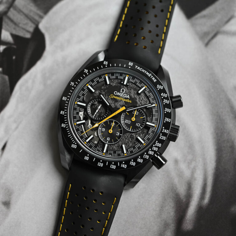 Hands-On: The Omega Speedmaster Dark Side of the Moon Apollo 8