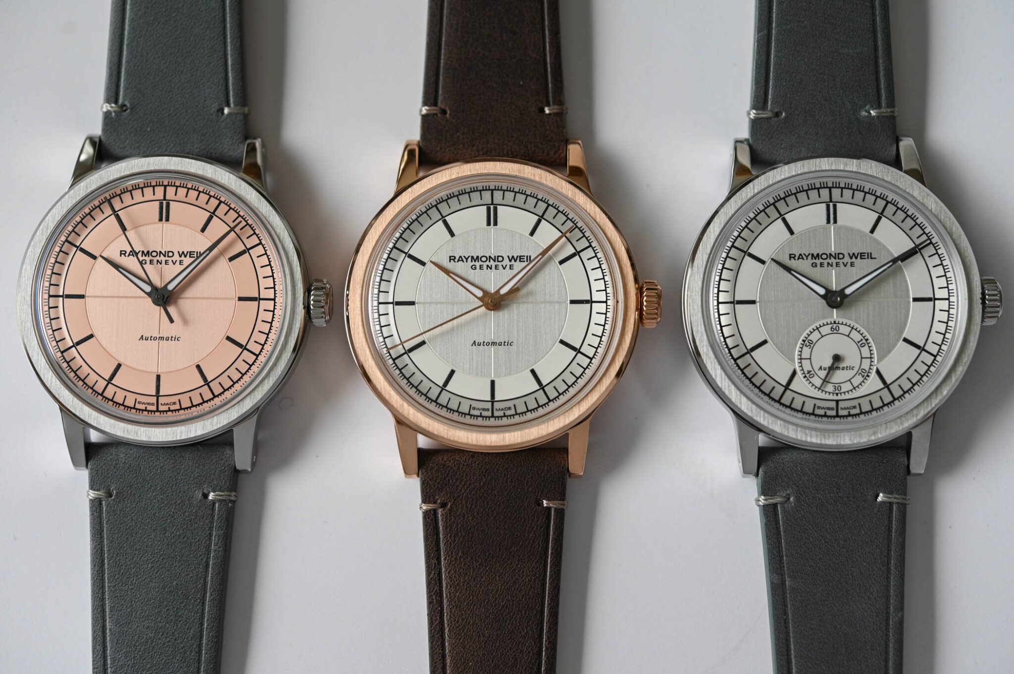 Hands-On: The Appealing Raymond Weil Millesime Small Seconds Sector Dial