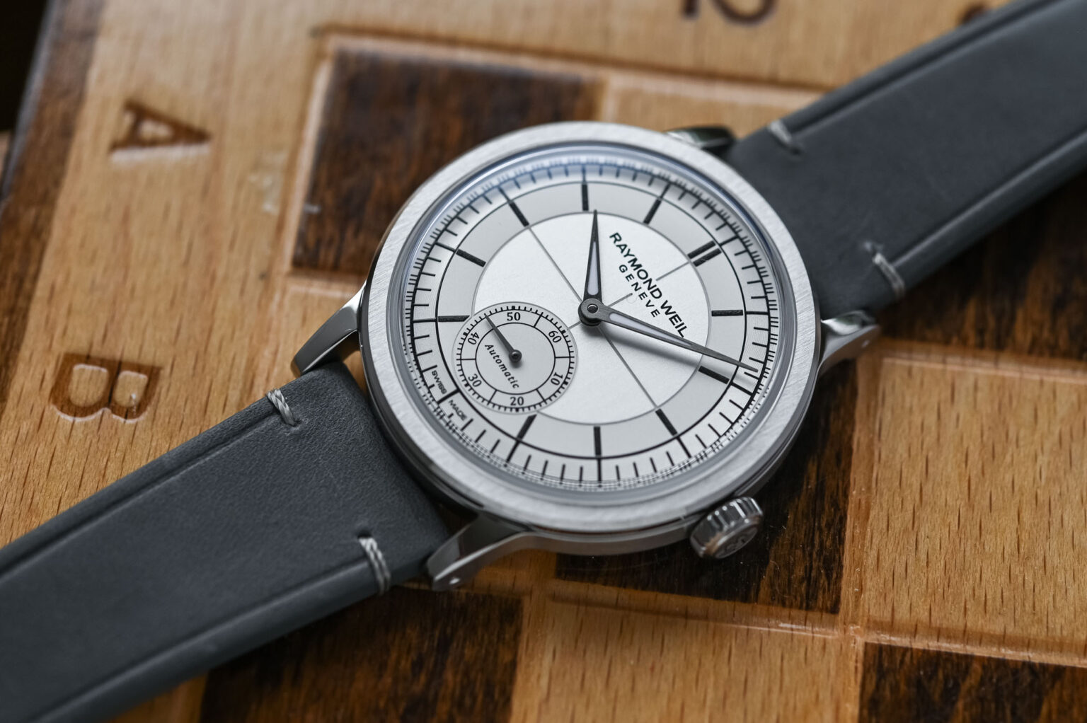 Hands-On: The Appealing Raymond Weil Millesime Small Seconds Sector Dial