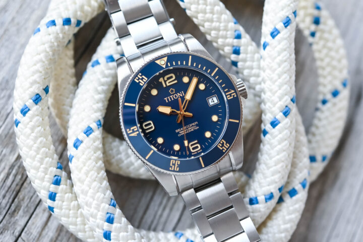 First Look: The Eye-Catching Two-Tone Titoni Seascoper 300 Bicolor