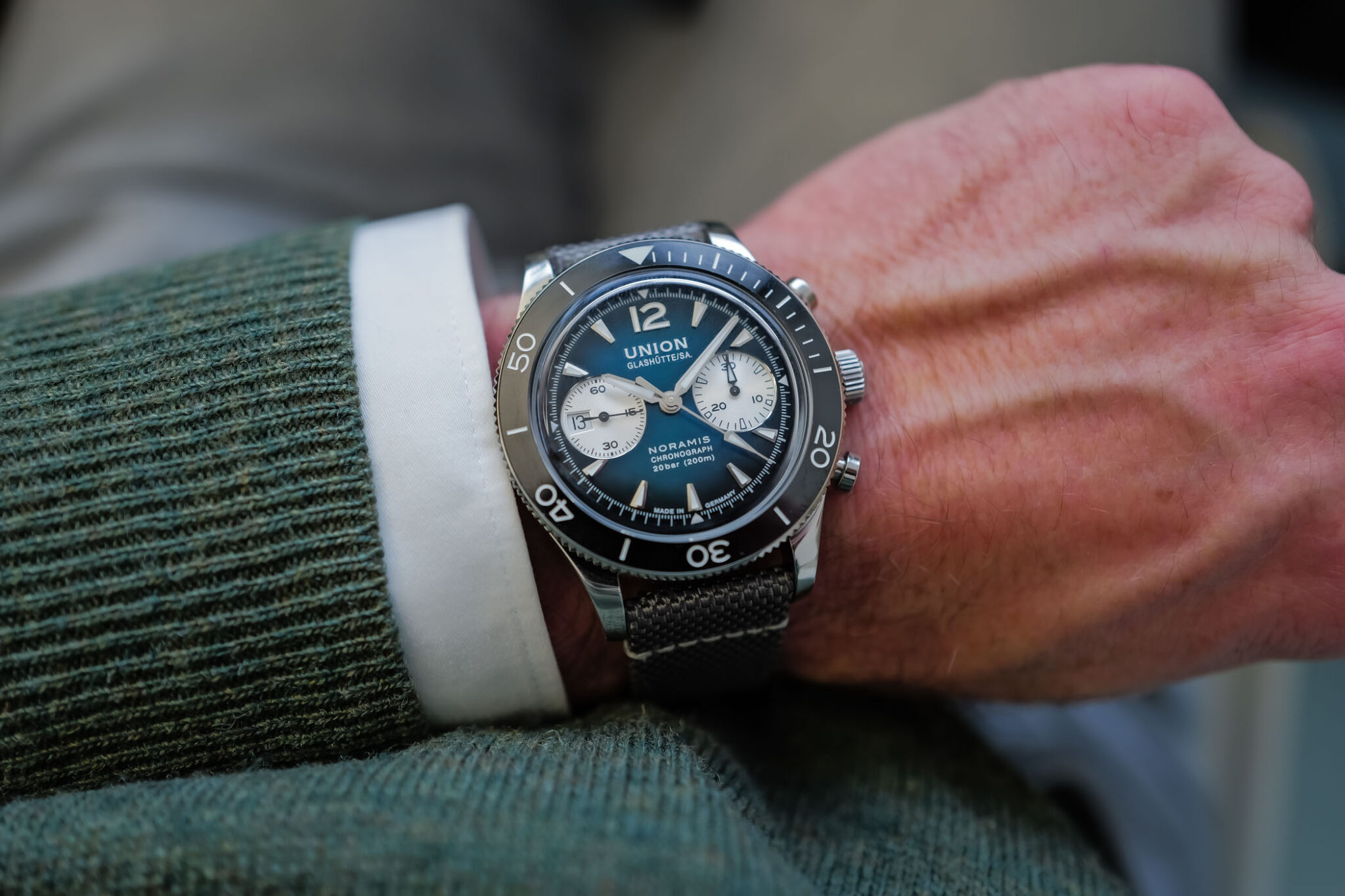Hands-On: The Powerful Union Glashütte Noramis Chronograph Sport