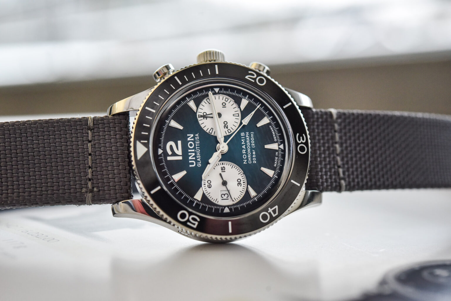 Hands-On: The Powerful Union Glashütte Noramis Chronograph Sport