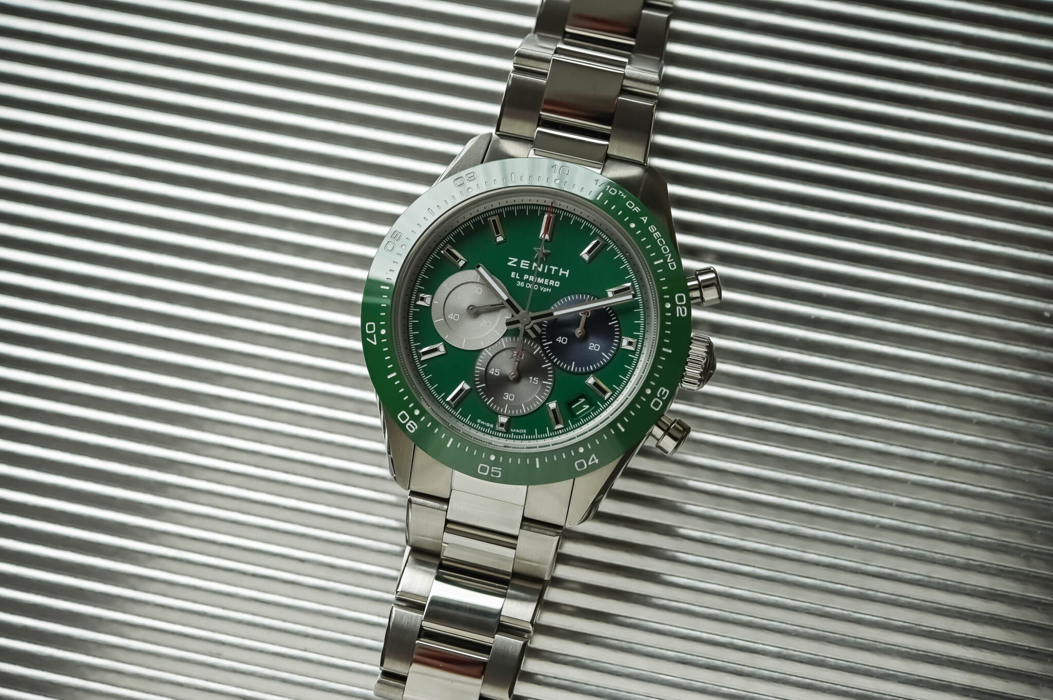 First Look: The New Zenith Chronomaster Sport Green