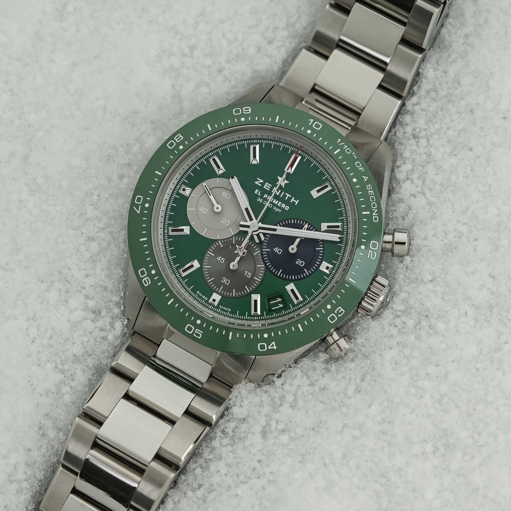 First Look: The New Zenith Chronomaster Sport Green