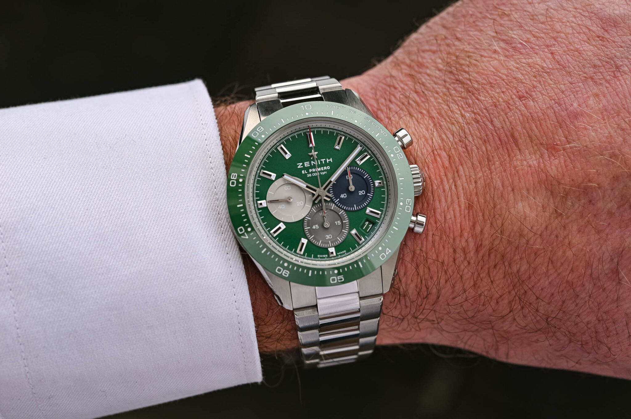 First Look: The New Zenith Chronomaster Sport Green