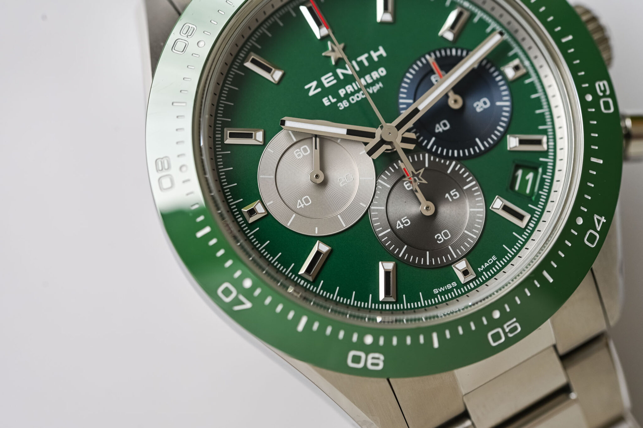 First Look: The New Zenith Chronomaster Sport Green