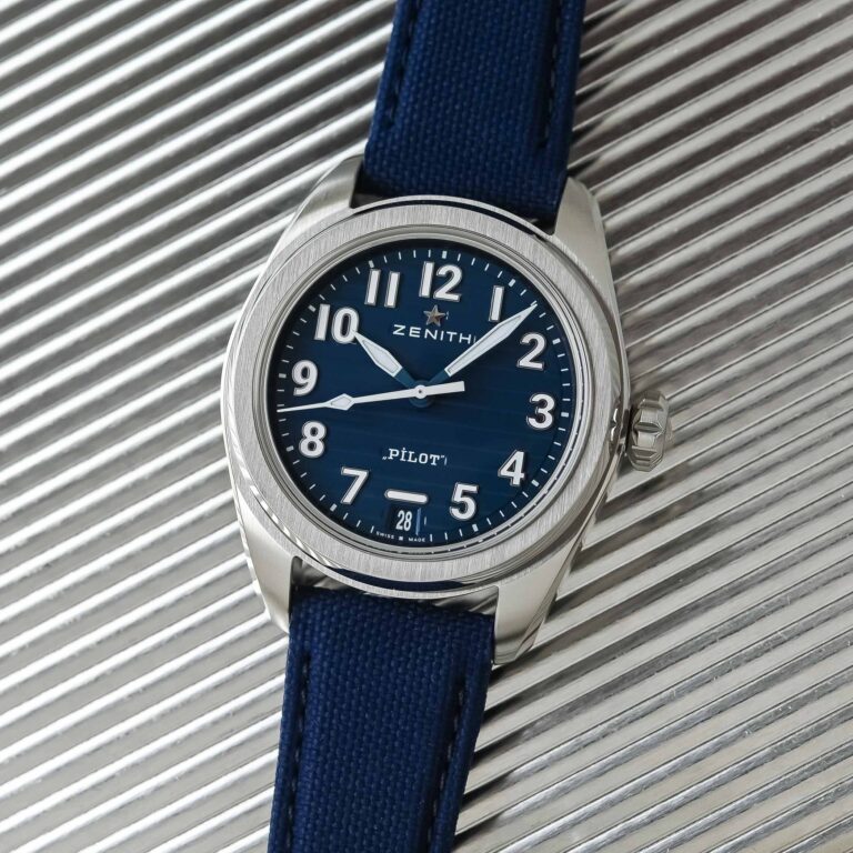 First Look: The New Blue-Toned Zenith Pilot Boutique Editions