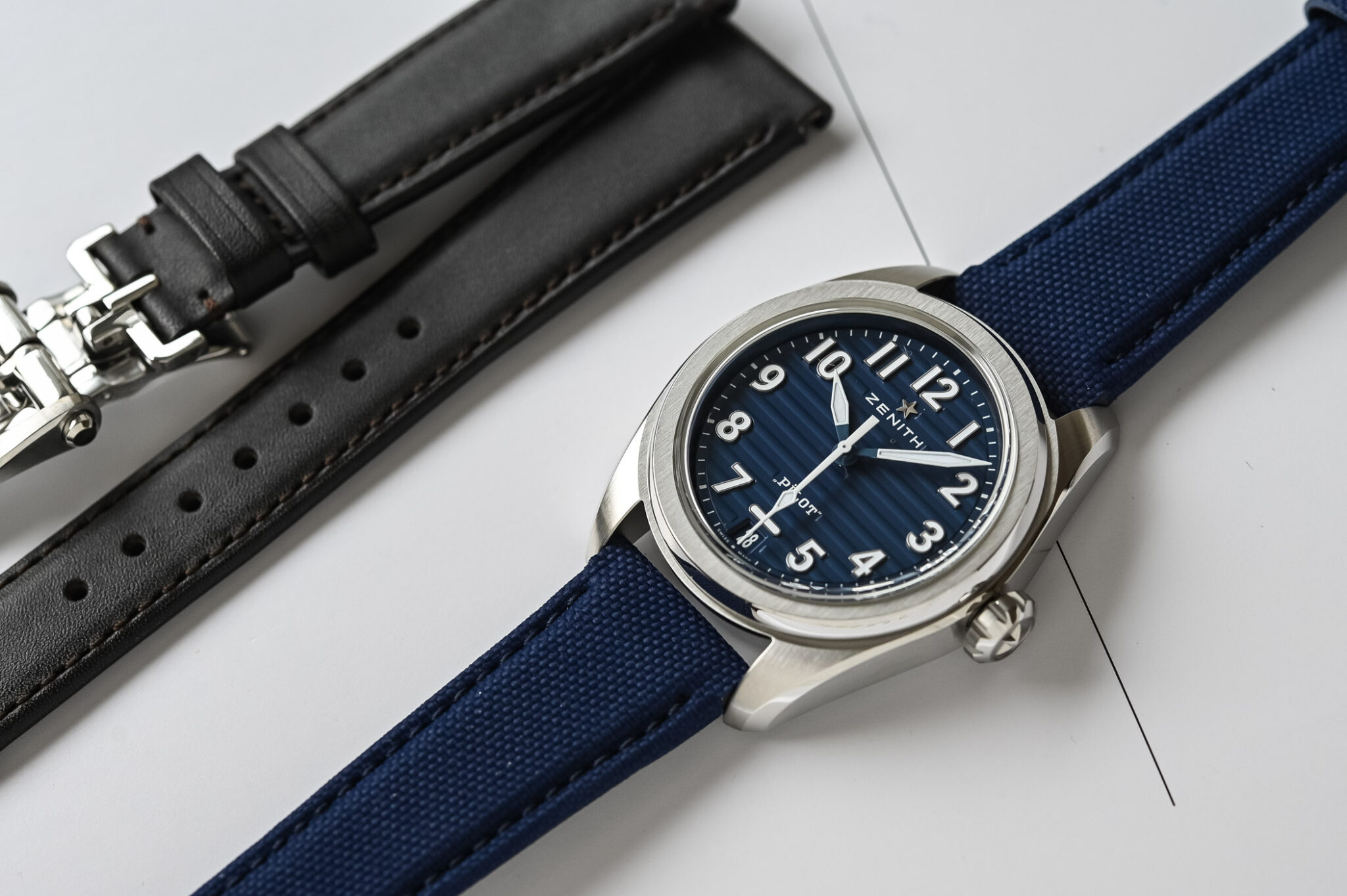 First Look: The New Blue-Toned Zenith Pilot Boutique Editions