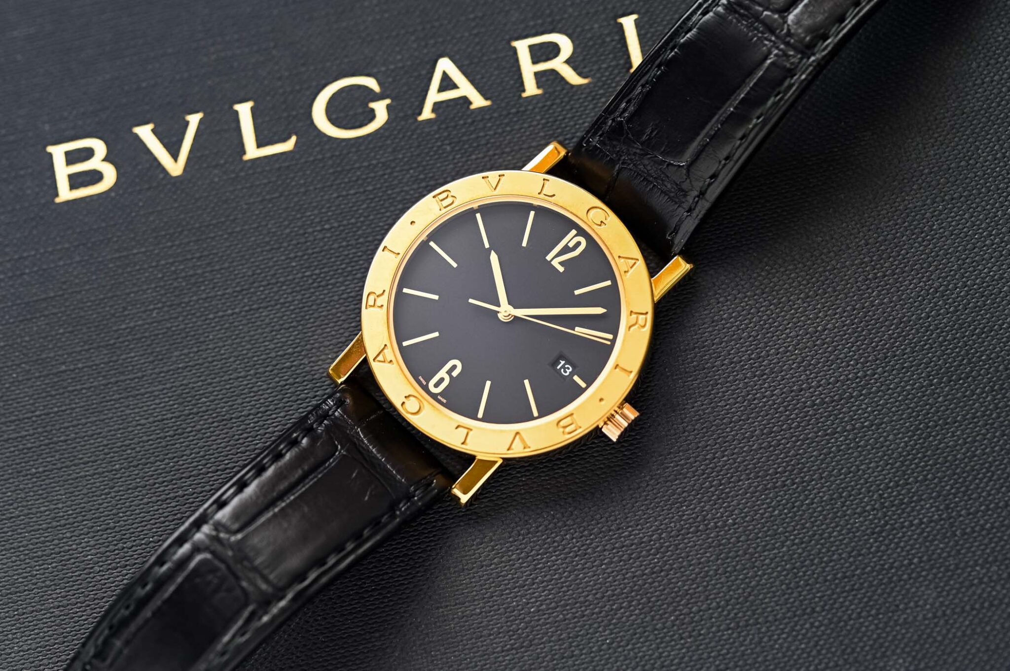 First Look: The New Bulgari Bulgari 38mm Automatic in Gold