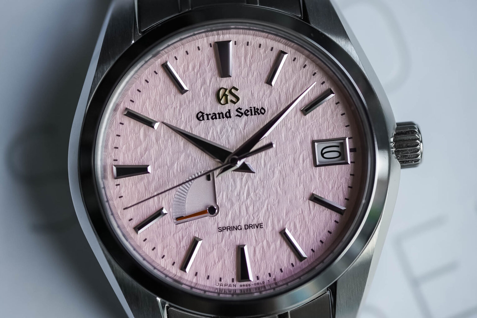First look: The Grand Seiko Pink Snowflake SBGA497 Spring Drive
