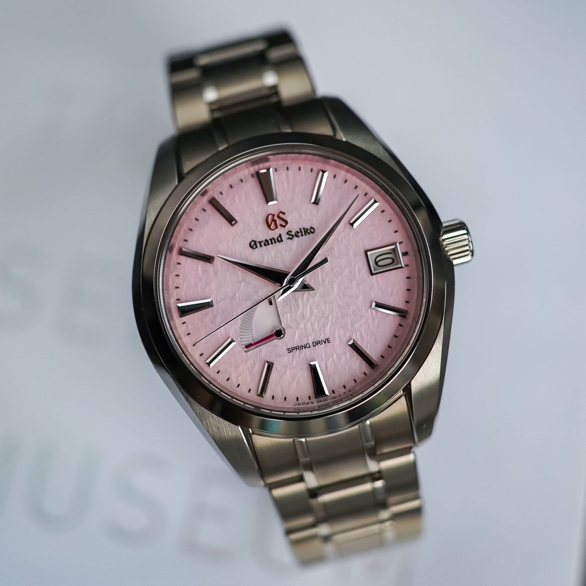 First look: The Grand Seiko Pink Snowflake SBGA497 Spring Drive
