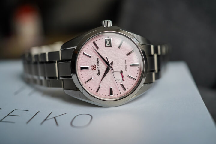 First look: The Grand Seiko Pink Snowflake SBGA497 Spring Drive