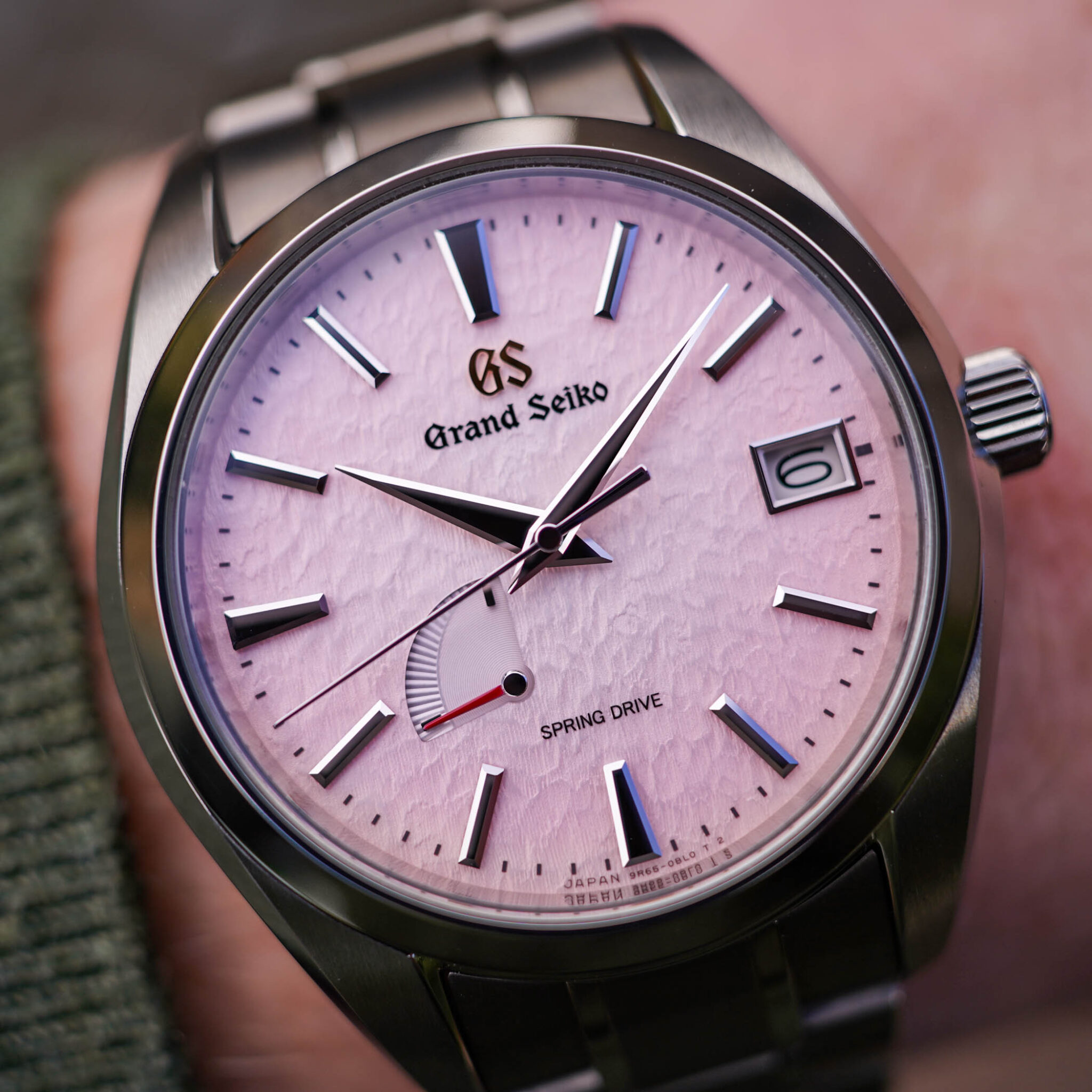 First look: The Grand Seiko Pink Snowflake SBGA497 Spring Drive