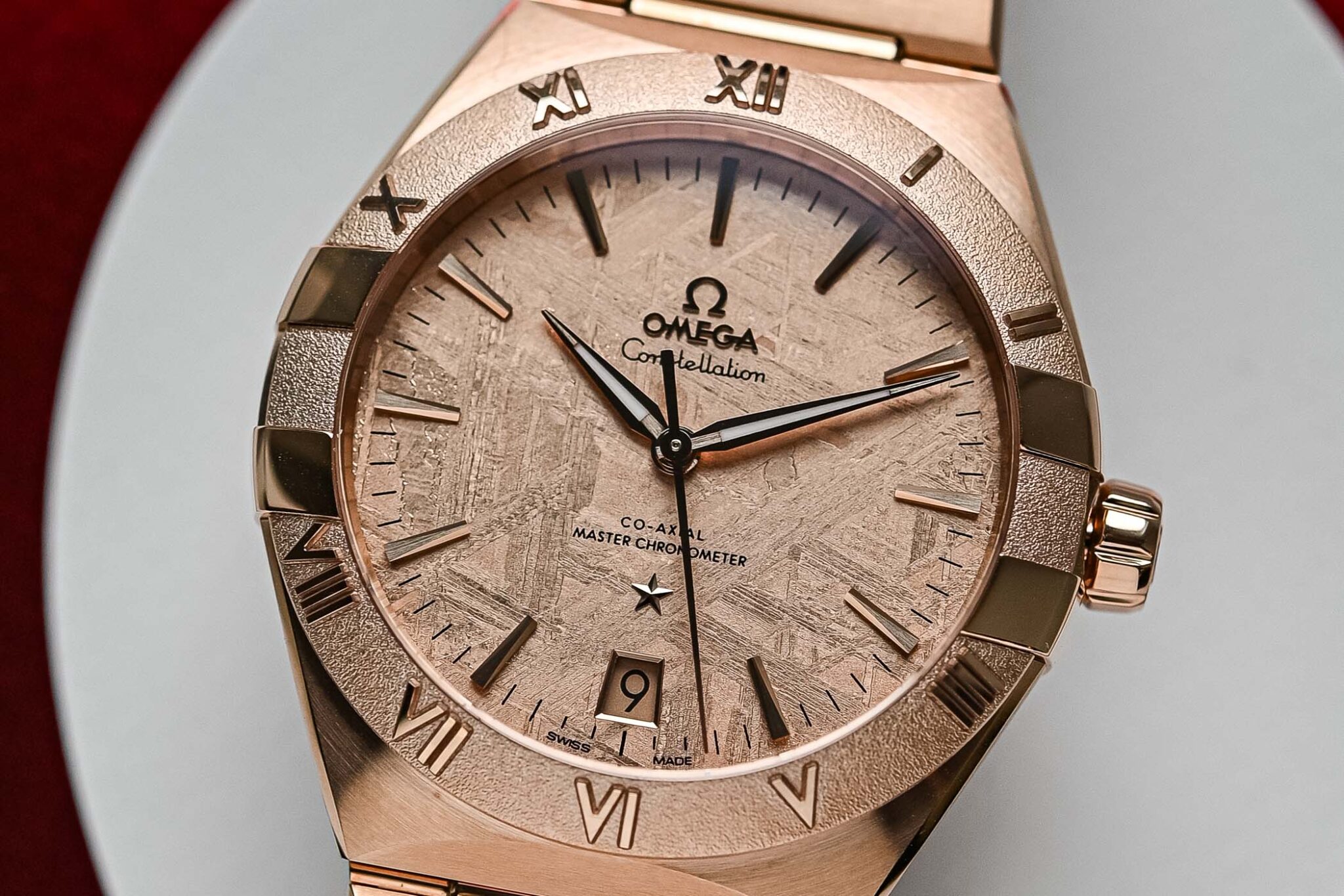 First Look: The new Omega Constellation 41mm Meteorite Collection