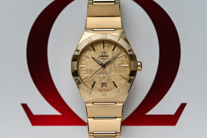 First Look: The new Omega Constellation 41mm Meteorite Collection