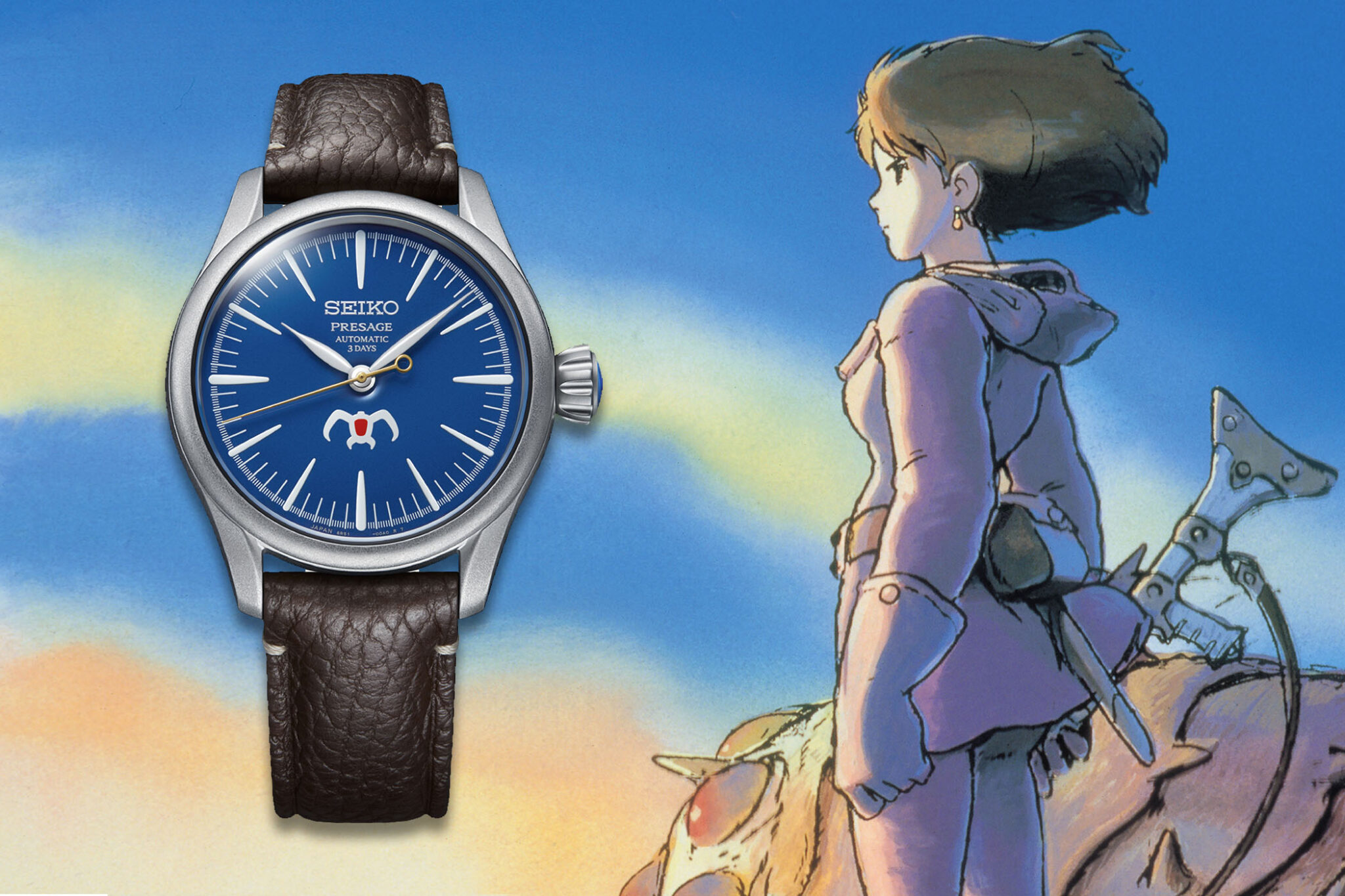 Introducing: Ghibli x Seiko Presage Nausicaä Of The Valley Of The Wind ...