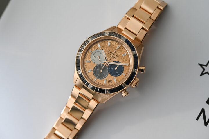First Look: The Dazzling Gem-Set Zenith Chronomaster Sport