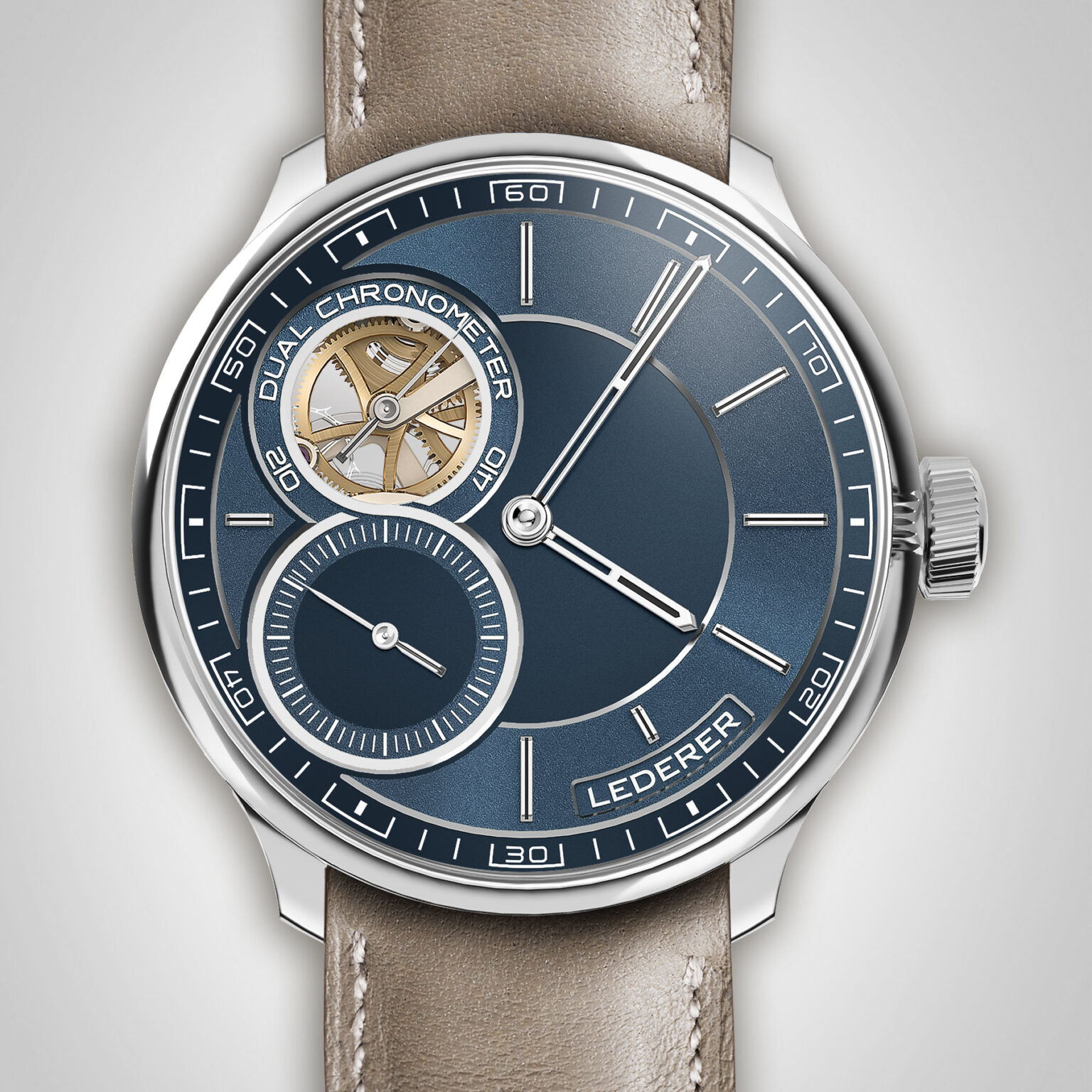 The Brilliant Lederer Central Impulse Chronometer Now In A Smaller Size