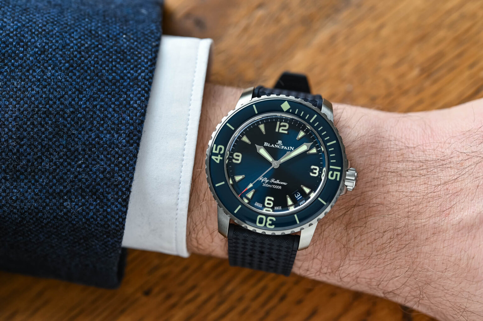 First Look: The New, More Compact Blancpain Fifty Fathoms 42mm Collection