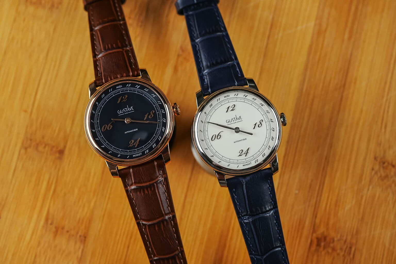 First Look: The Elegant, Accessible Mono-Hand Gustave & Cie. Paul 24H ...