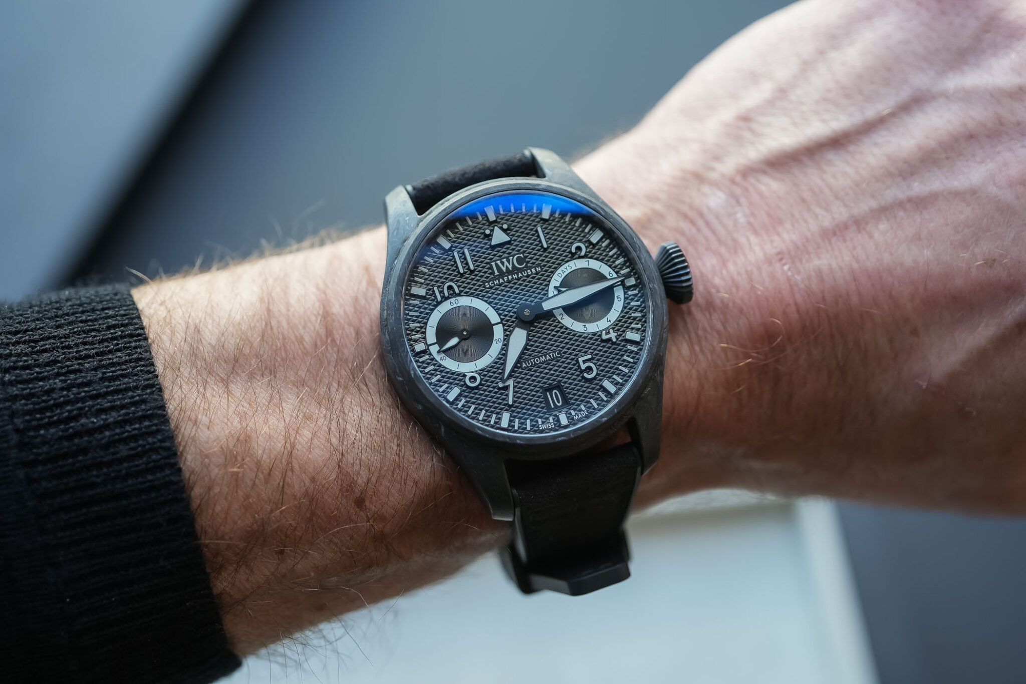 Hands-On: The Powerful Yet Surprisingly Lightweight IWC Big Pilot AMG G 63