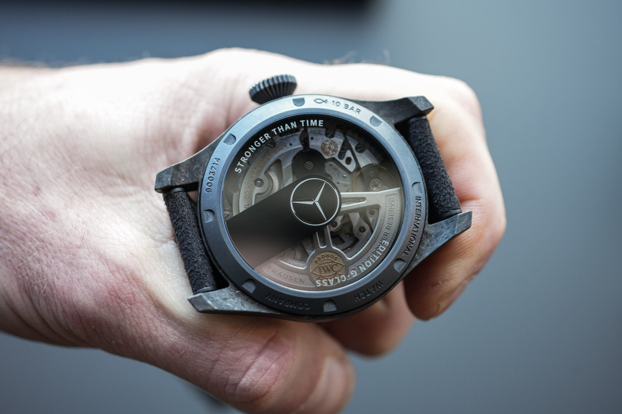 Hands-On: The Powerful Yet Surprisingly Lightweight IWC Big Pilot AMG G 63