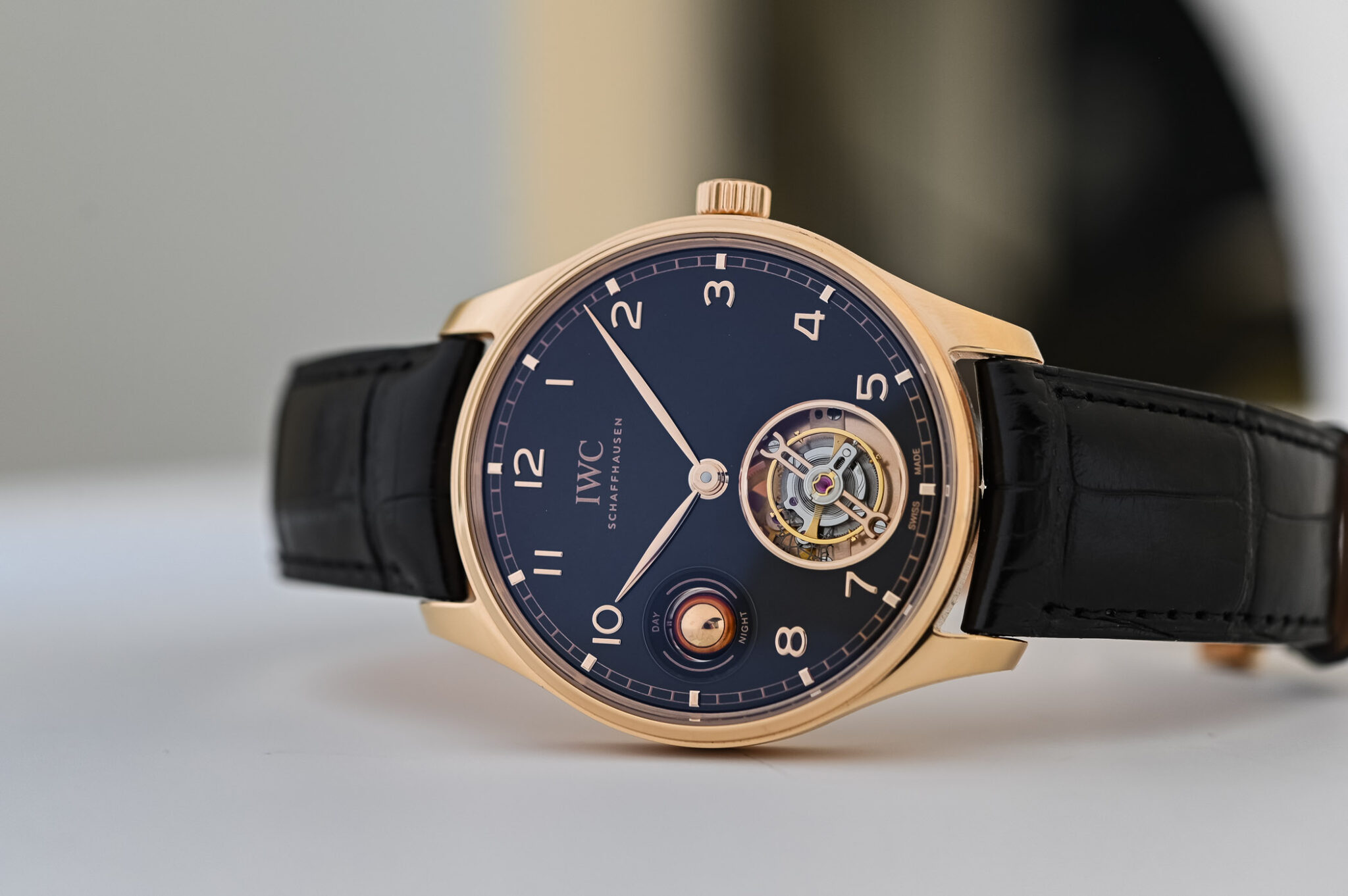 First Look: The IWC Portugieser Hand-Wound Tourbillon Day & Night