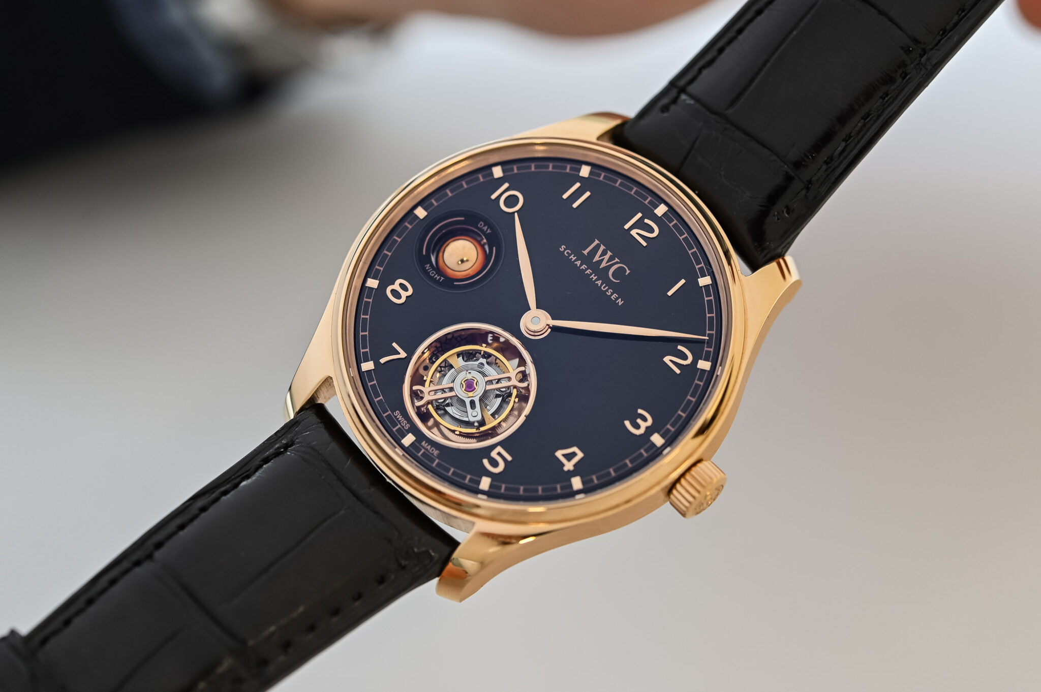 First Look: The IWC Portugieser Hand-Wound Tourbillon Day & Night