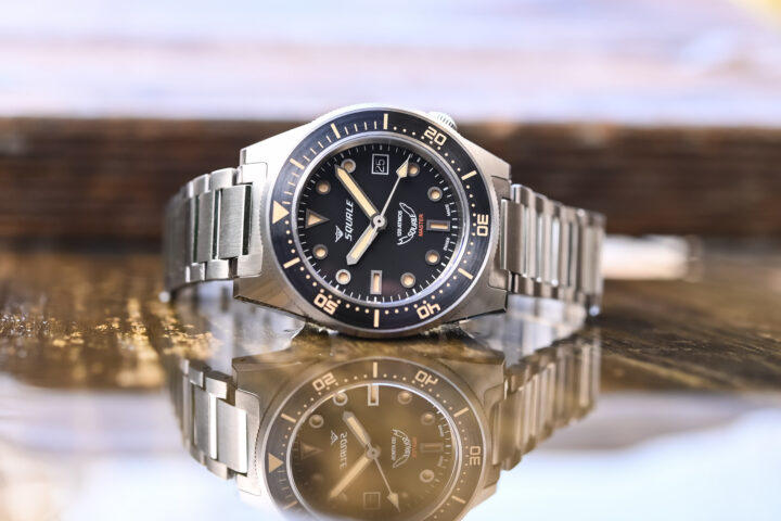 First Look: The 65th Anniversary Squale Master Titanium 120 ATM