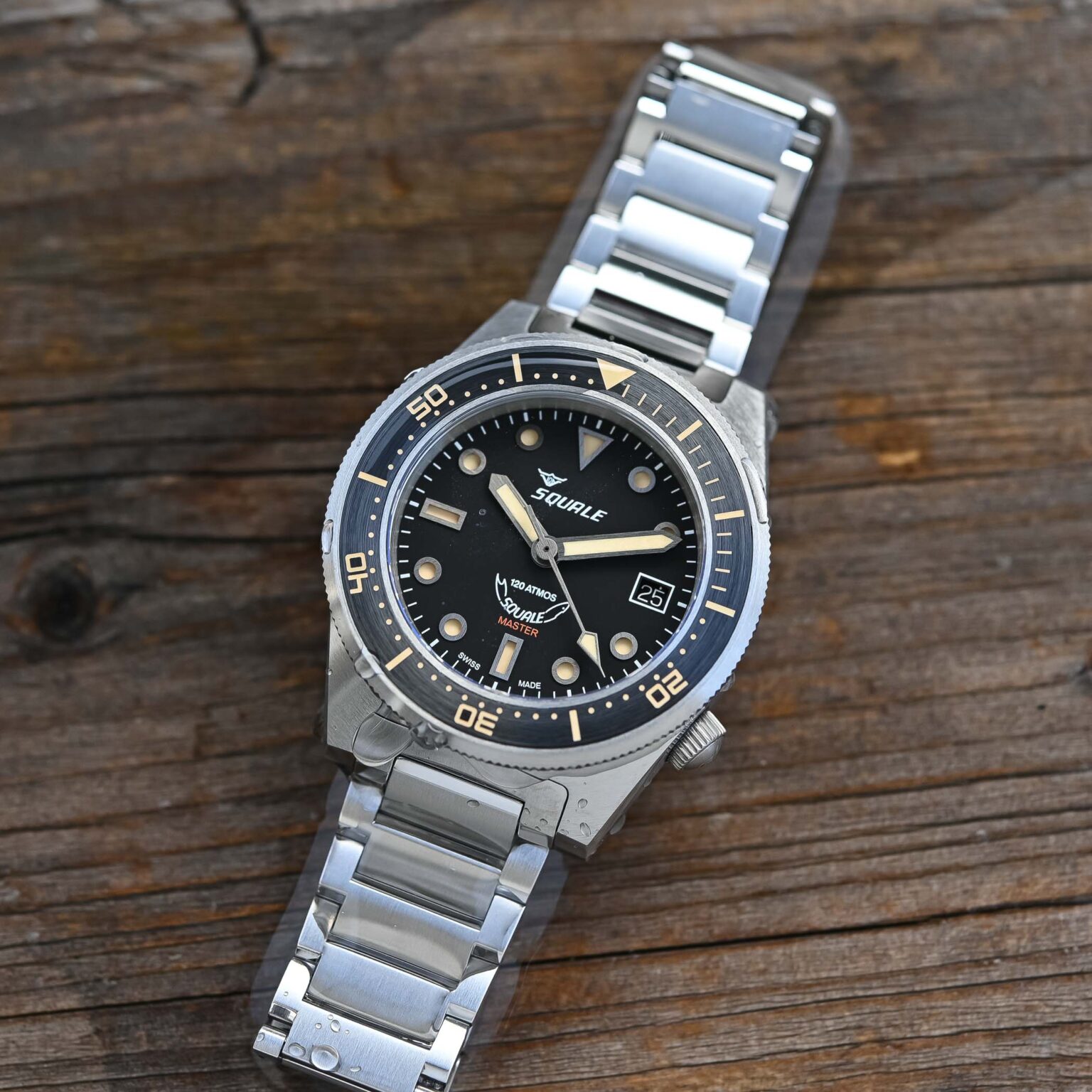 First Look: The 65th Anniversary Squale Master Titanium 120 ATM