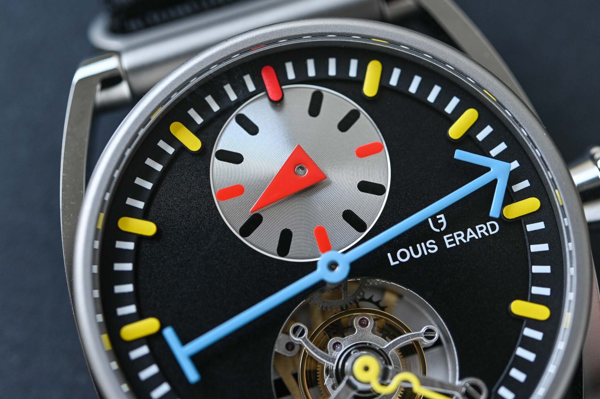 First Look: The Régulateur Tourbillon Louis Erard x Alain Silberstein Black