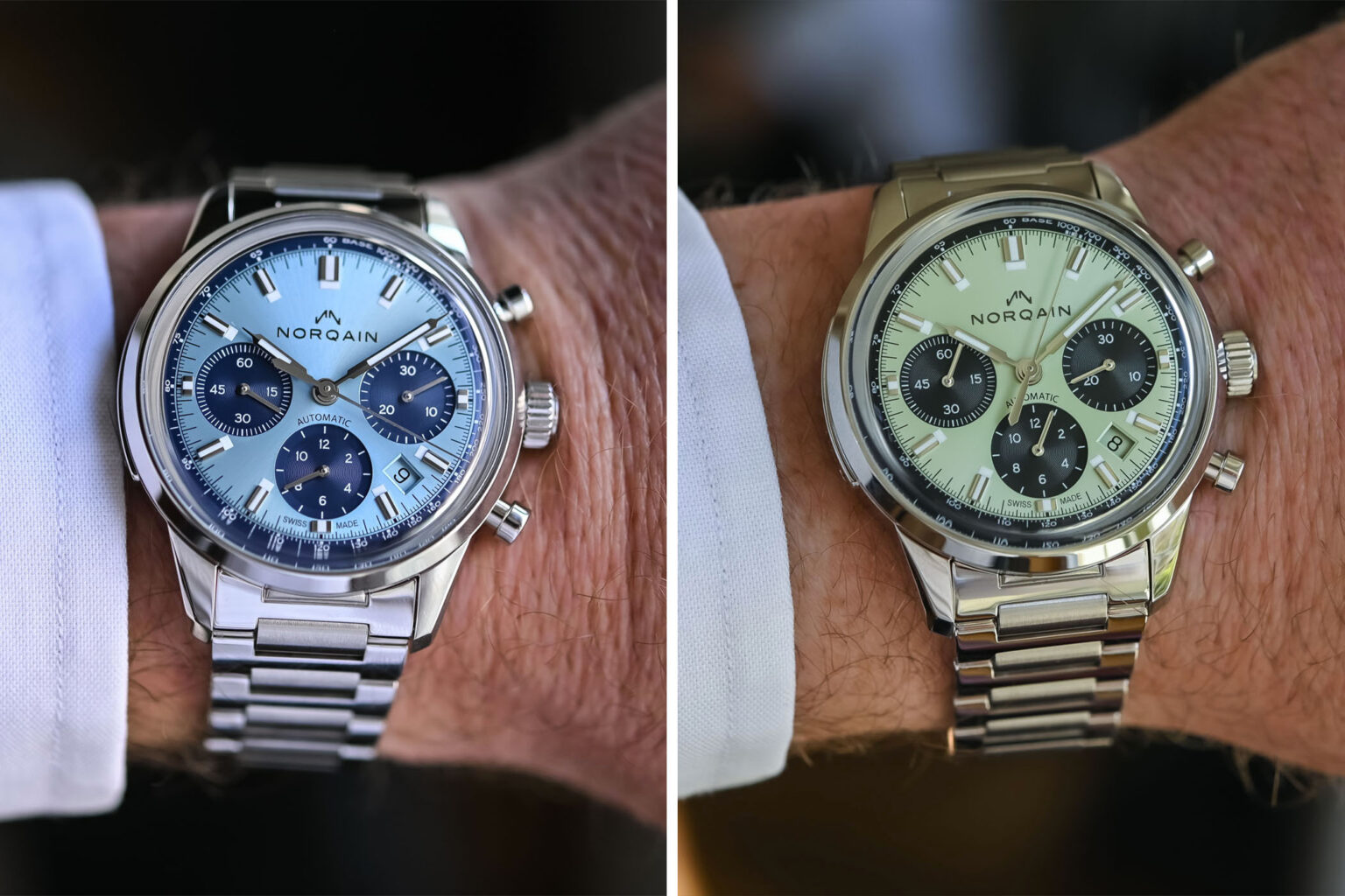 First Look: New Pastel Colours for the Norqain Freedom 60 Chrono 40mm