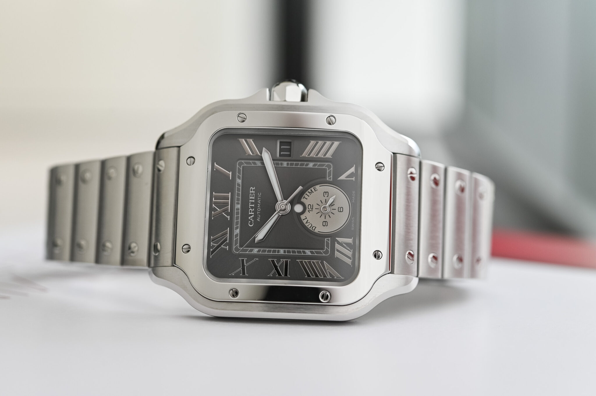 First Look: The New Cartier Santos Dual Time