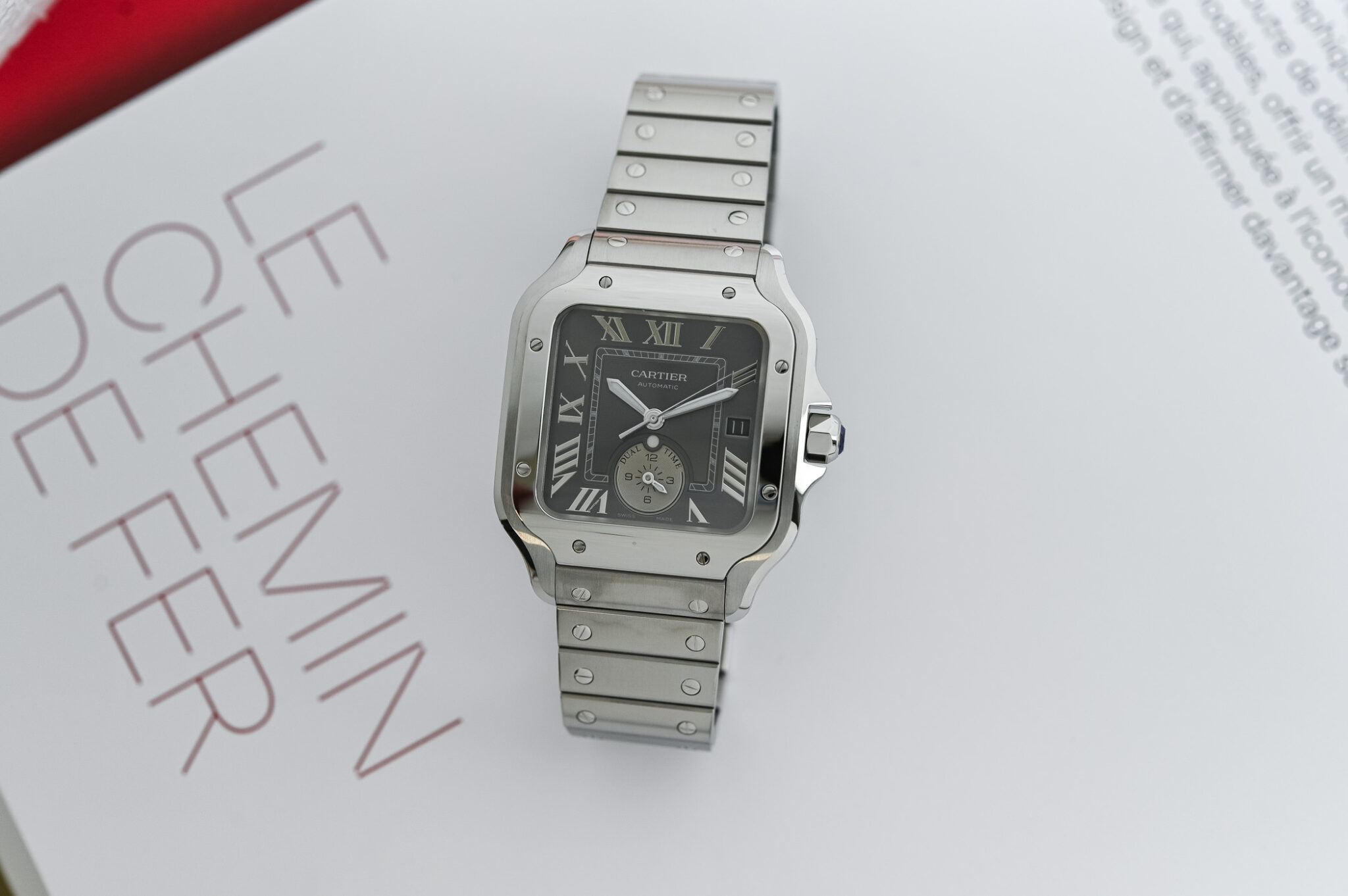 First Look: The New Cartier Santos Dual Time