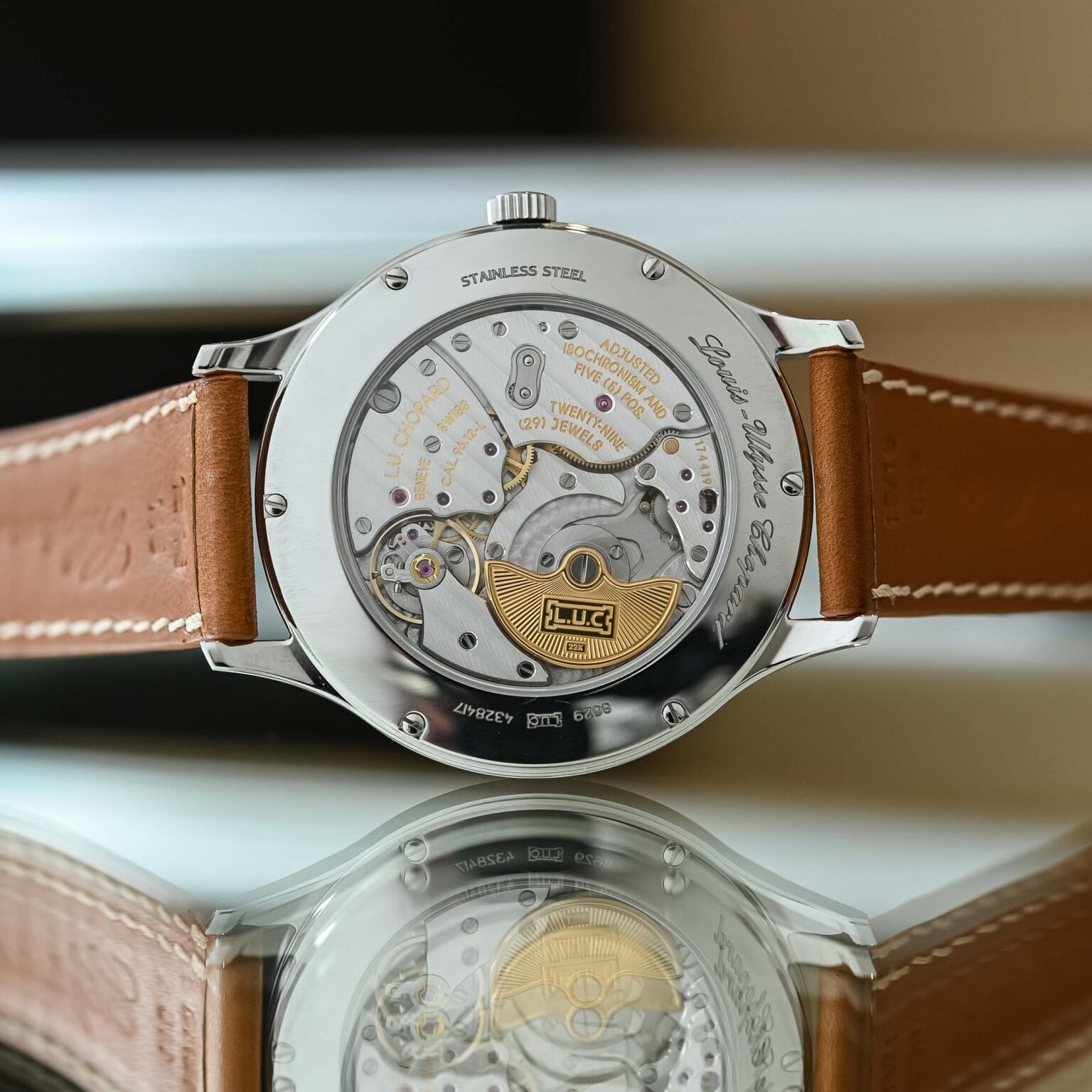 First Look: the Chopard L.U.C XPS Forest Green in Lucent Steel