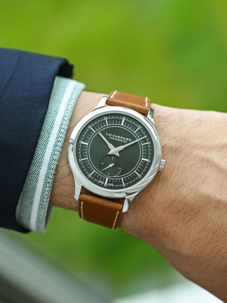 First Look: the Chopard L.U.C XPS Forest Green in Lucent Steel