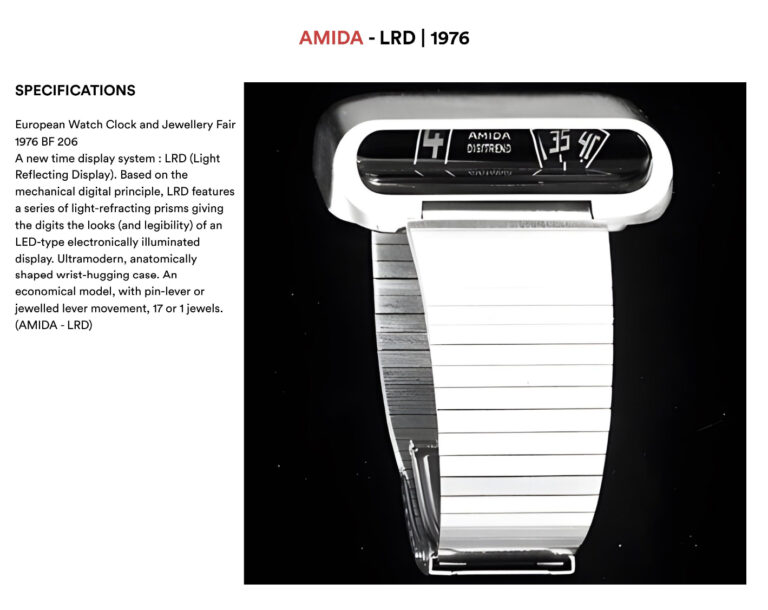 First Look: The Return of the Amida Digitrend Driver’s Watch